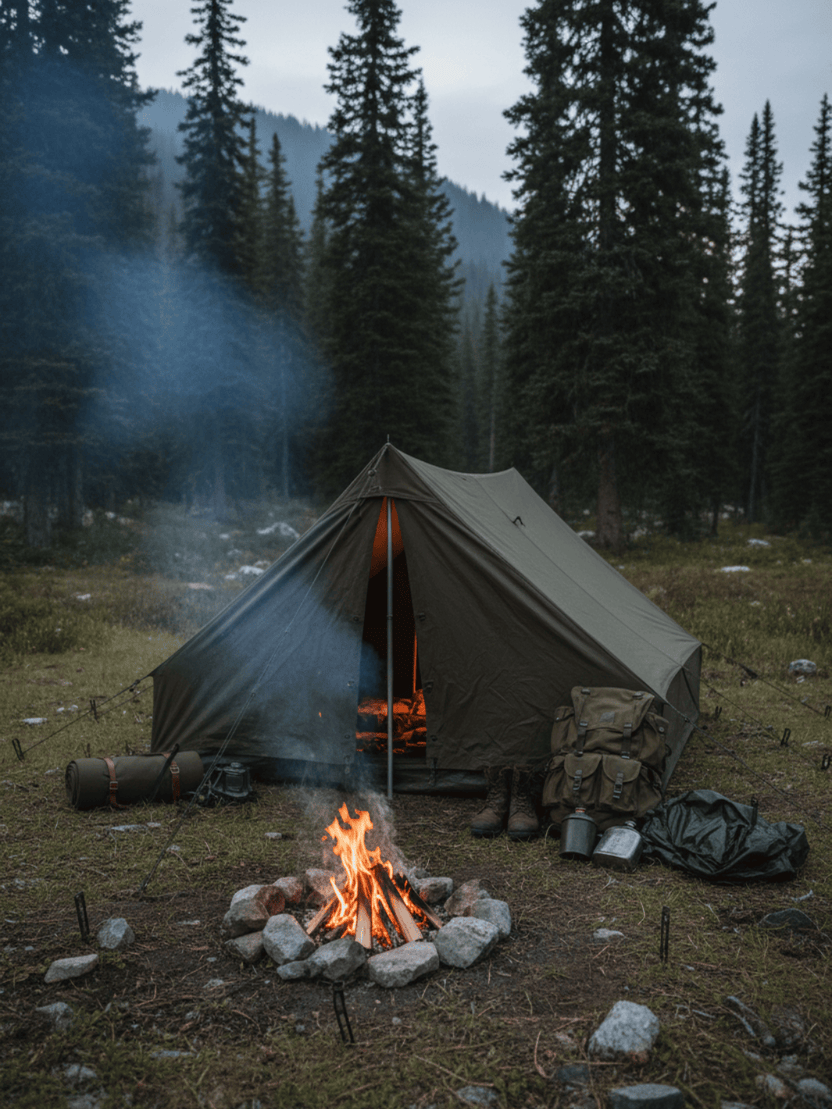 Tente Canadienne : AUTHENTIQUE ET ROBUSTE | Tente & Co